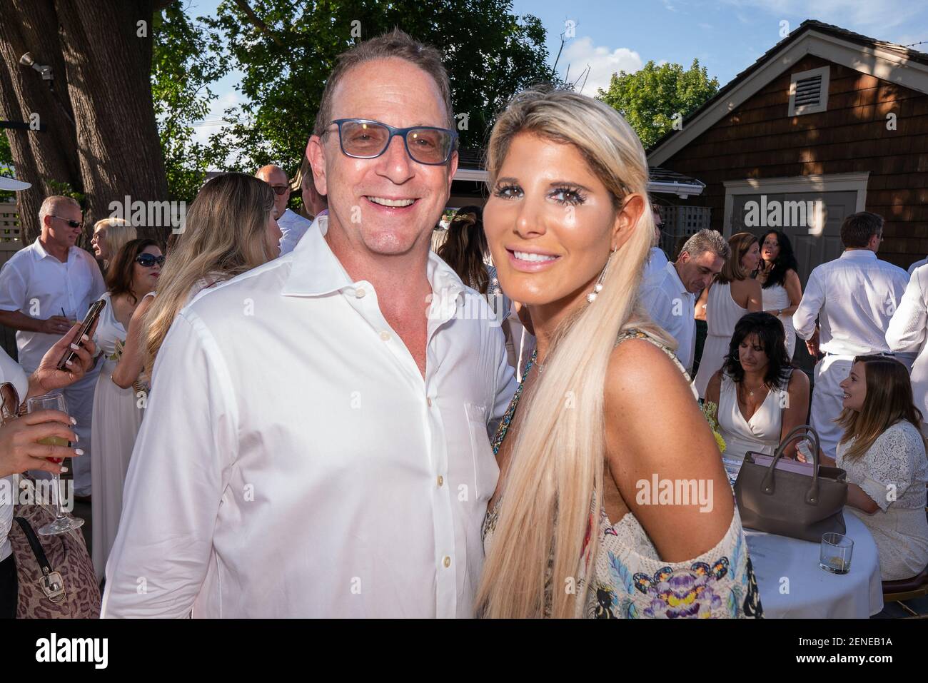 David Epstein and Sara Burack attends the Bella Magazine New York Cover ...