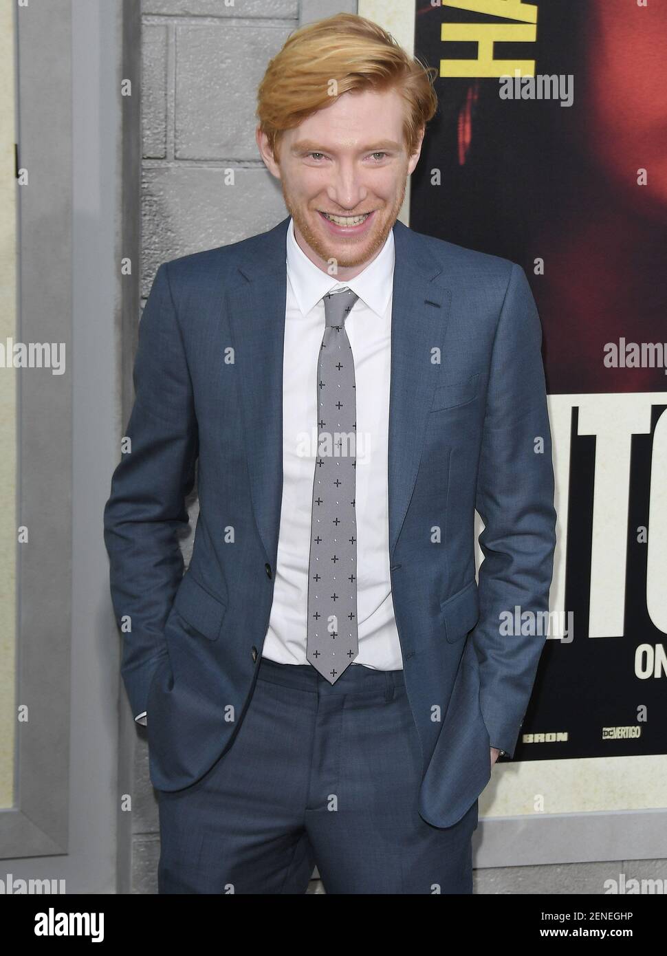 Domhnall Gleeson arrives at THE KITCHEN Los Angeles Premiere held at ...