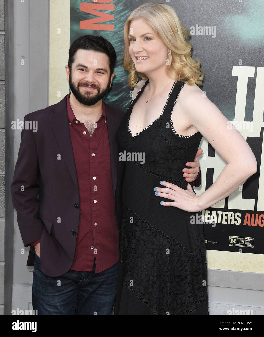 (L-R) Samm Levine and Rachel Cushing at THE KITCHEN Los Angeles ...