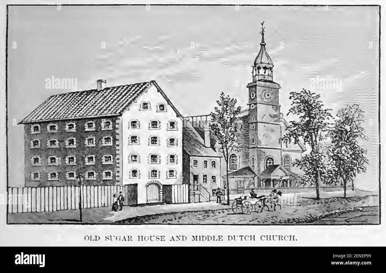 The Middle Dutch Church Stock Photo - Alamy