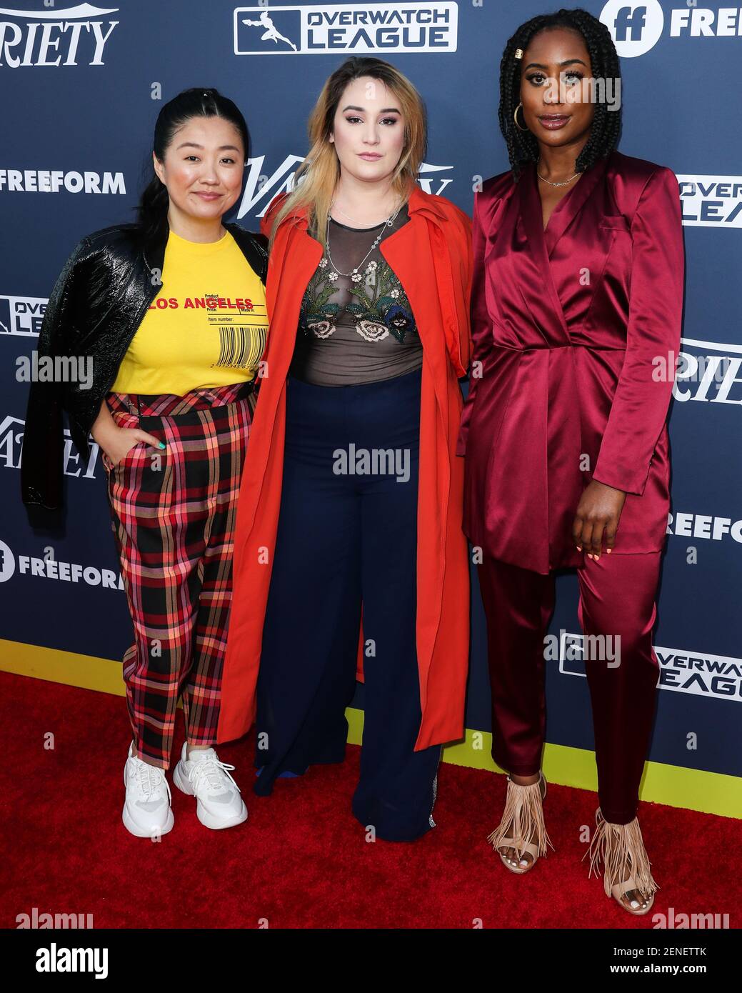 HOLLYWOOD, LOS ANGELES, CALIFORNIA, USA - AUGUST 06: Actresses Sherry ...