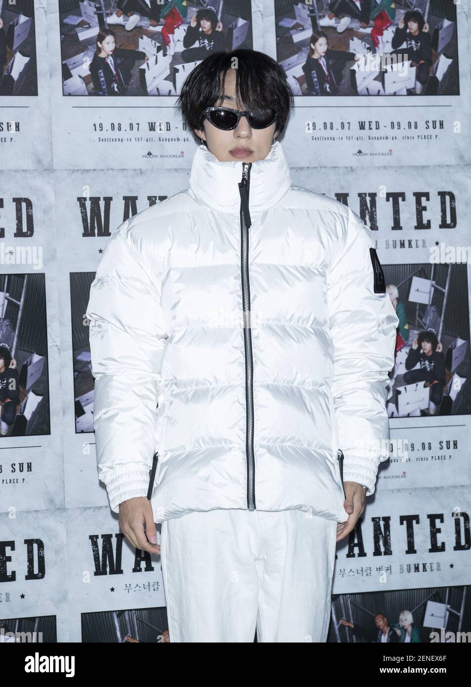 7 August 2019 - Seoul, South Korea : South Korean K-Pop singer Zion.T ...