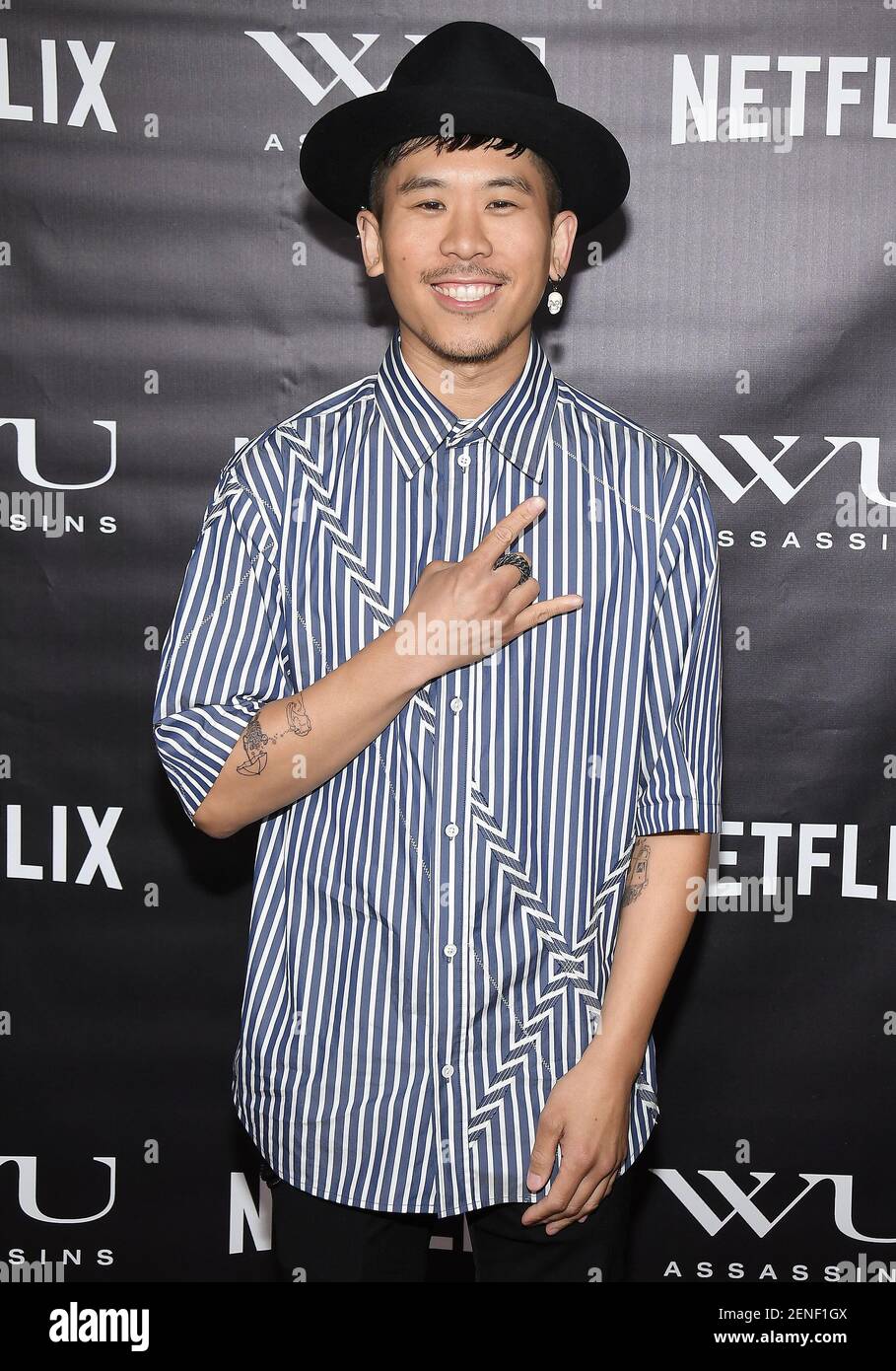 Lawrence Kao arrives at Netflix's WU ASSASSINS Premiere Party held at ...