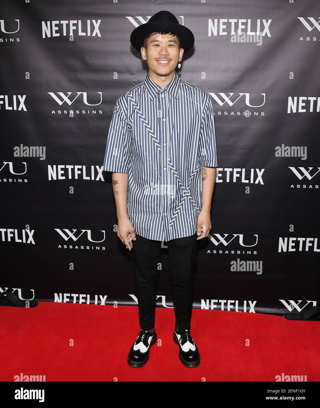 Lawrence Kao arrives at Netflix's WU ASSASSINS Premiere Party held at ...