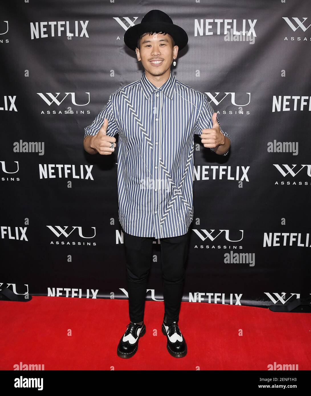 Lawrence Kao arrives at Netflix's WU ASSASSINS Premiere Party held at ...