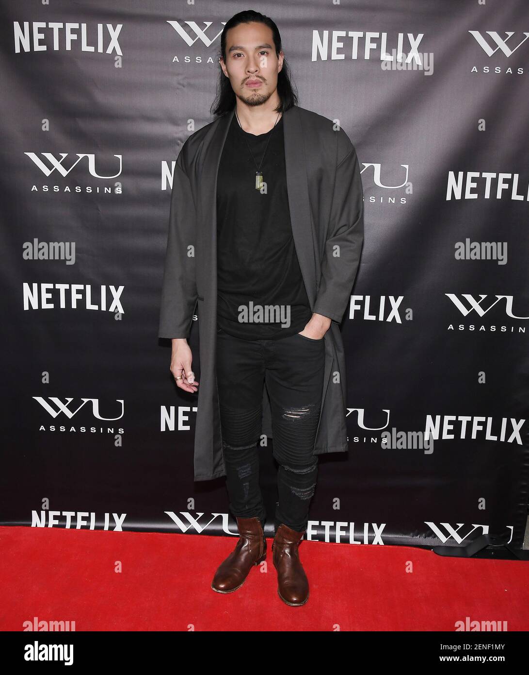 Desmond Chiam arrives at Netflix's WU ASSASSINS Premiere Party held at ...
