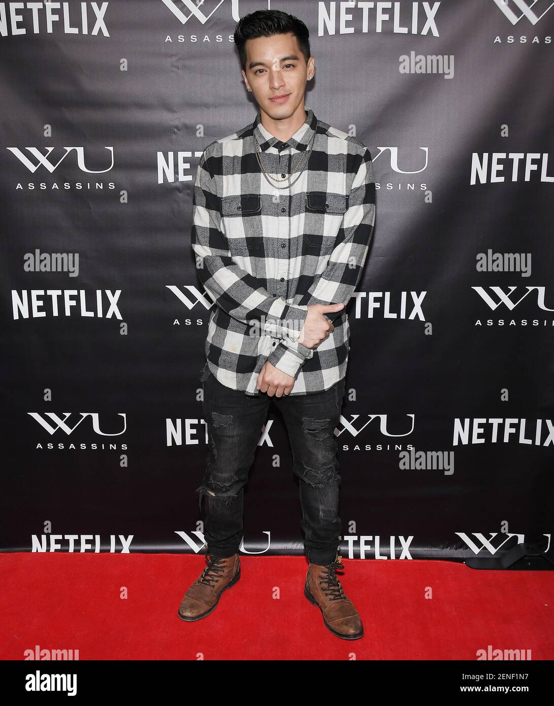 Carlin James arrives at Netflix's WU ASSASSINS Premiere Party held at ...