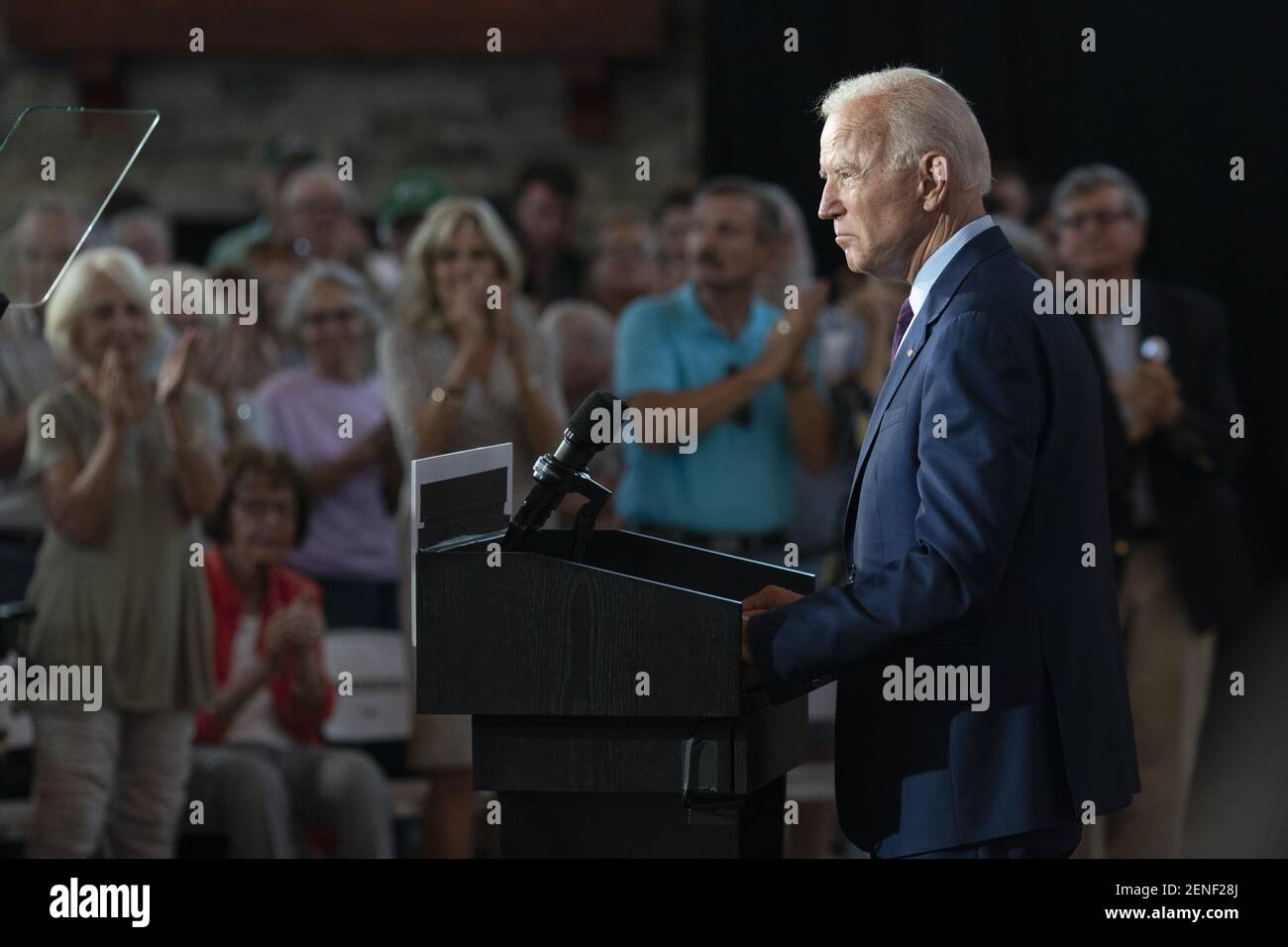 2020 Democratic Presidential candidate, Joe Biden, speaks at a campaign ...