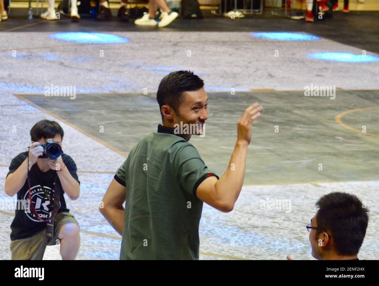 Shanghai,CHINA-On August 8, 2019, KOK king of Kings basketball ...