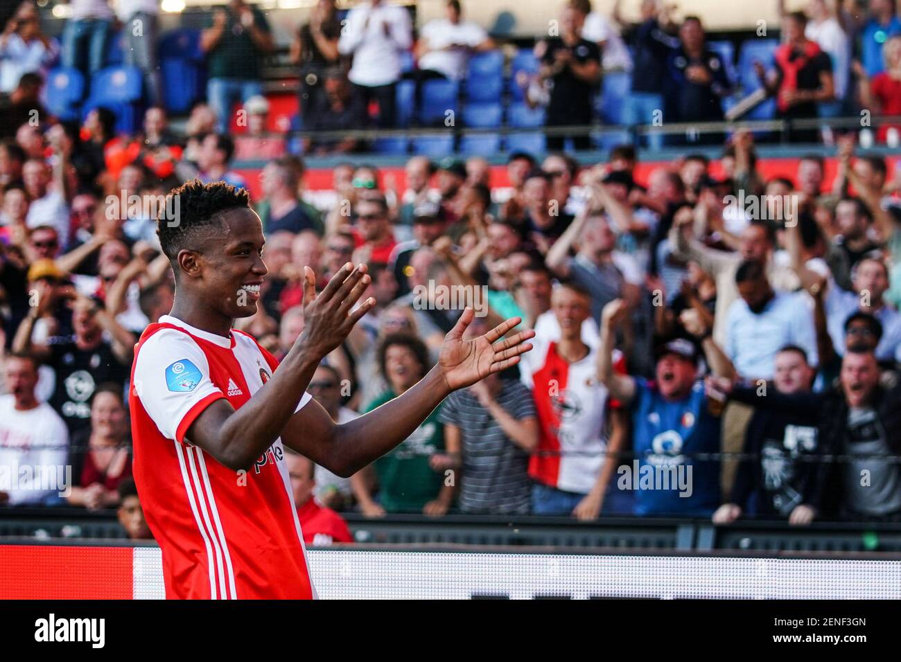 ROTTERDAM - Feyenoord - Dinami Tbilisi , Football , Season 2018/2019 , Europa league , Stadium ...