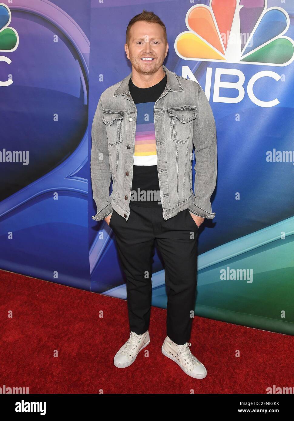 Shane McAnally arrives at the 2019 NBC Summer Press Tour held at the ...