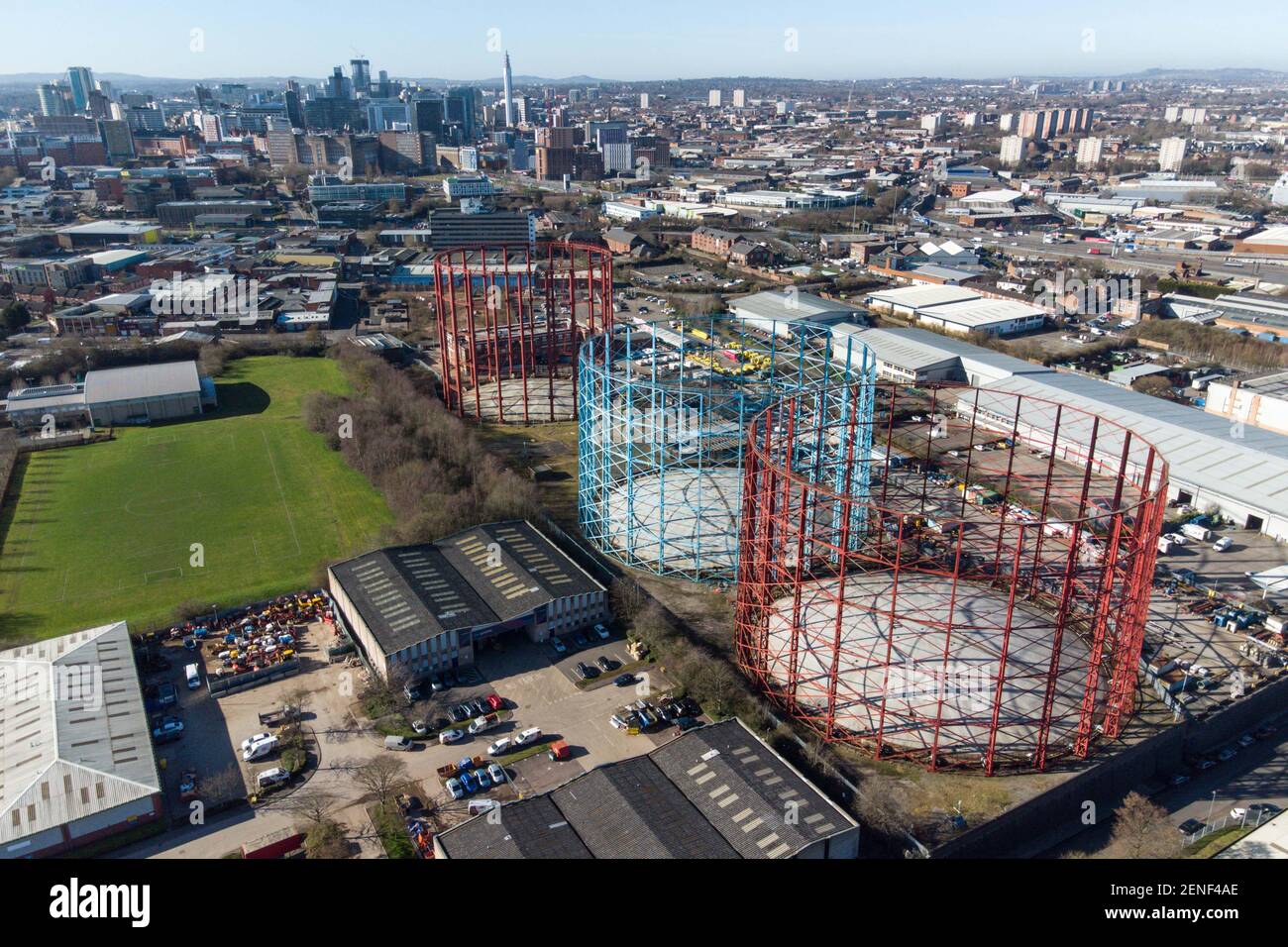 Nechells gas holders hi-res stock photography and images - Alamy