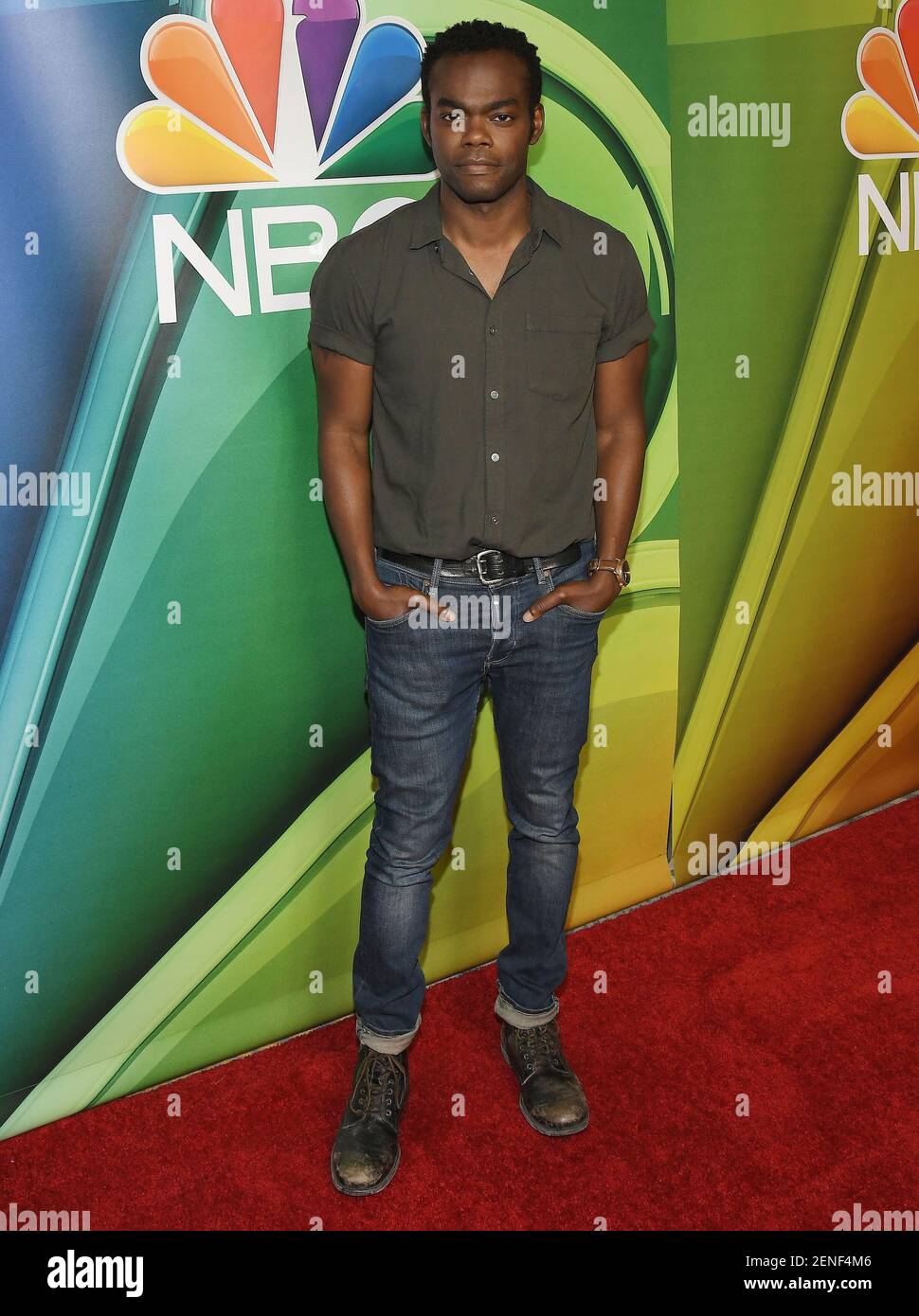 William Jackson Harper arrives at the 2019 NBC Summer Press Tour held ...
