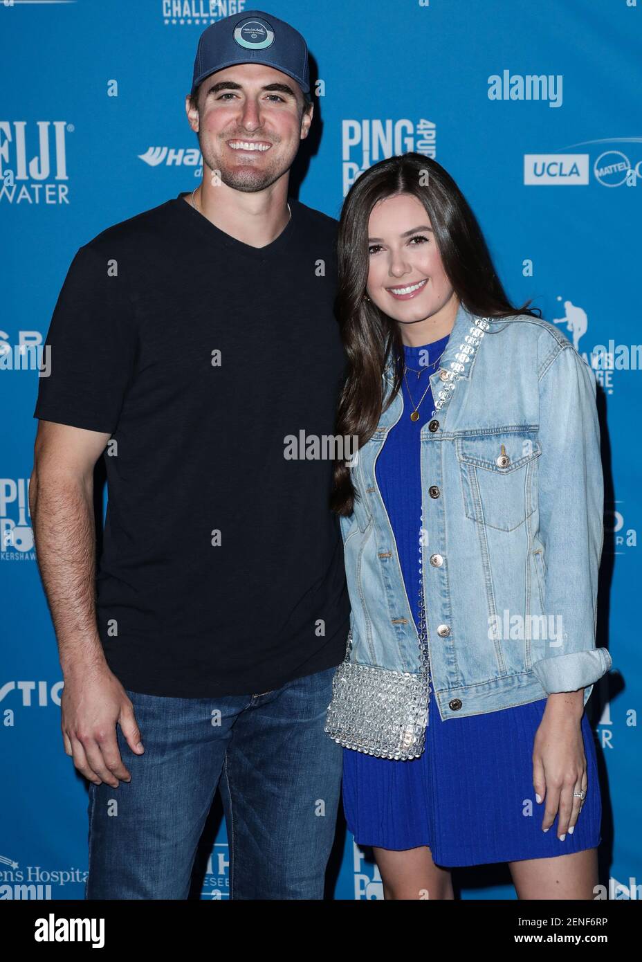 LOS ANGELES, CALIFORNIA, USA - AUGUST 08: Professional baseball pitcher ...