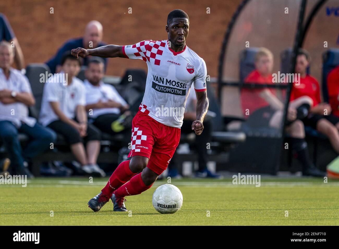 WERKENDAM, Netherlands, 30-07-2019, football, , Dutch tweede divisie ...