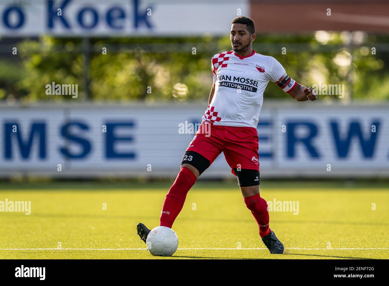 WERKENDAM, Netherlands, 30-07-2019, football, , Dutch tweede divisie ...