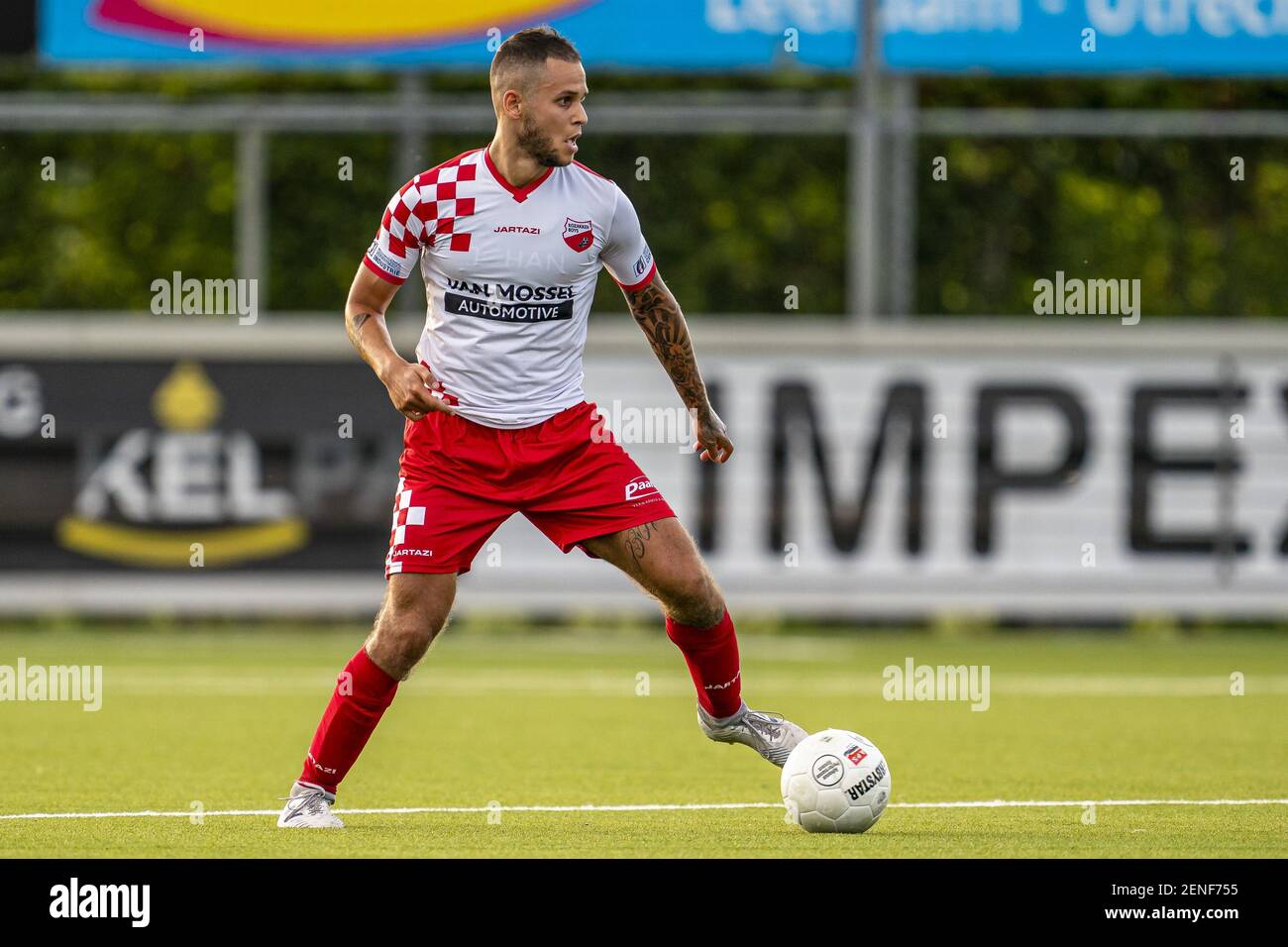 WERKENDAM, Netherlands, 30-07-2019, football, , Dutch tweede divisie ...