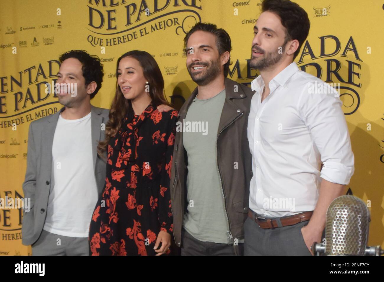 (L-R) Mauricio Isaac, Sofía Sisniega, Osvaldo Benavides and Antonio ...