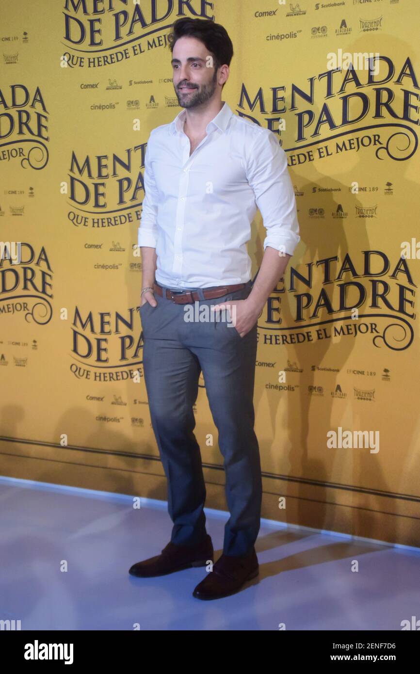 Antonio Gaona poses for photos during a press conference to promote the ...