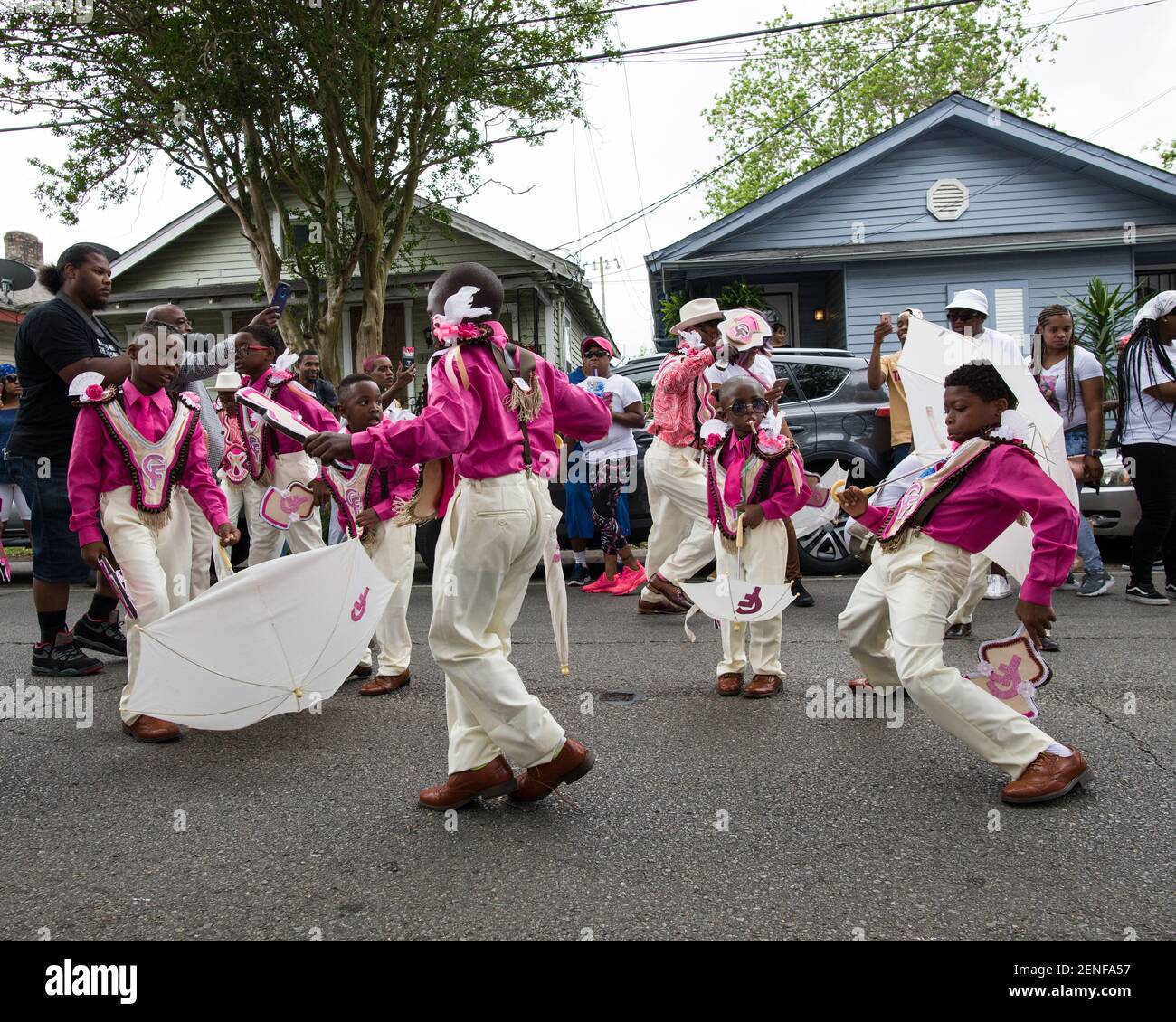 Select Few Social Aid and Pleasure Club Second Line (Secondline) Parade ...