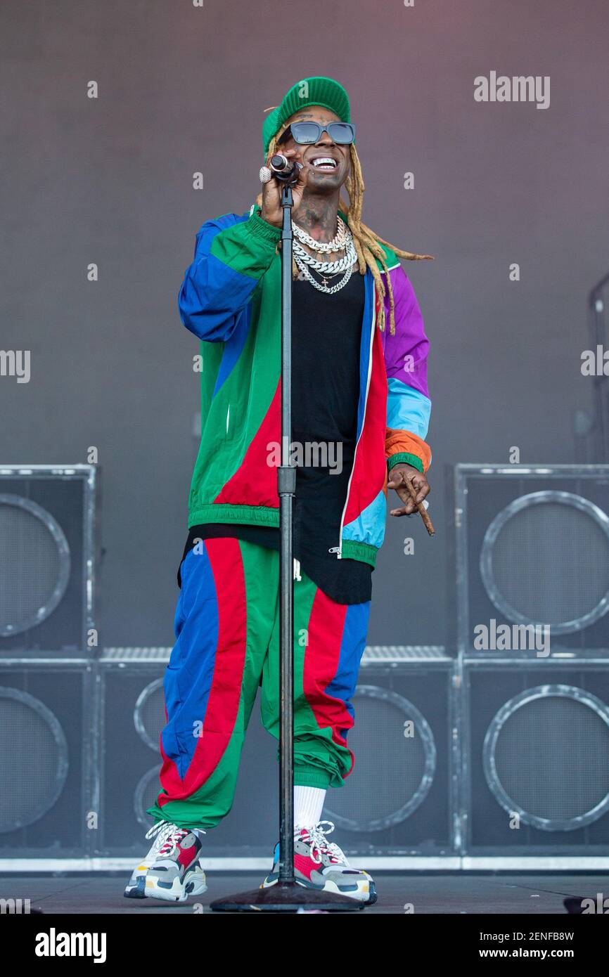 Lil Wayne (Dwayne Michael Carter. Jr.) during the Outside Lands Music ...