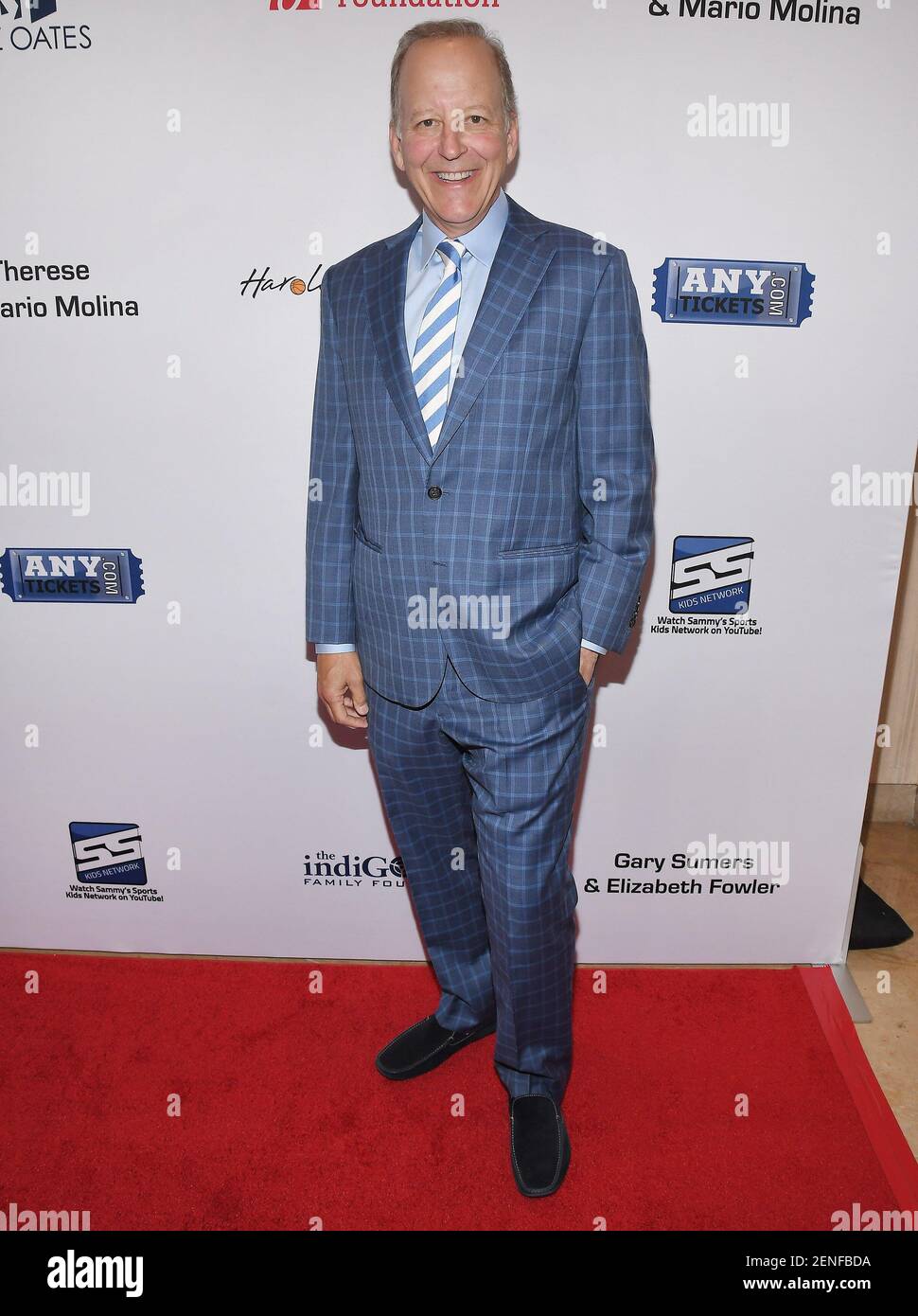 Jim Gray arrives at the 19th Annual Harold And Carole Pump Foundation ...