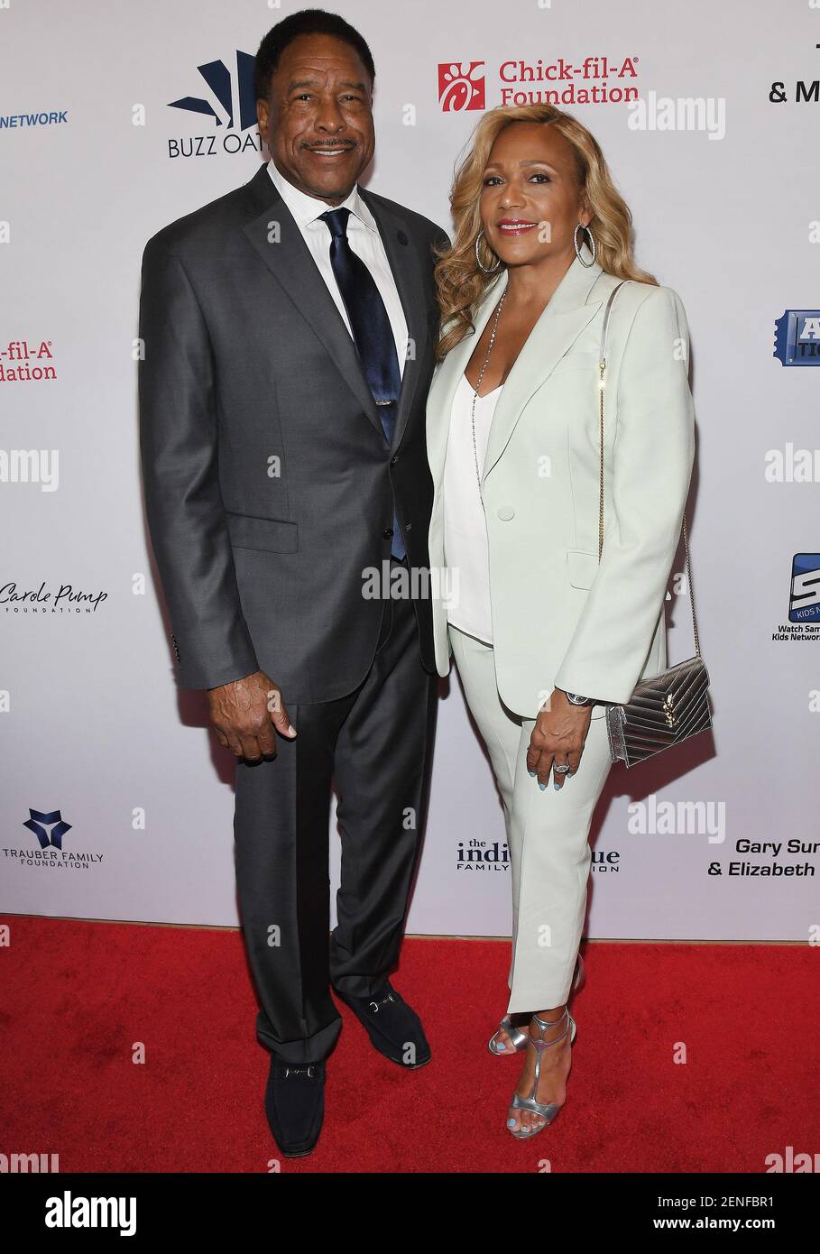 Dave Winfield and Tonya Turner arrives at the 19th Annual Harold And ...