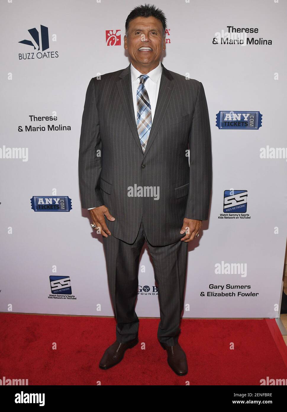 Anthony Munoz arrives at the 19th Annual Harold And Carole Pump Foundation Gala held at the ...