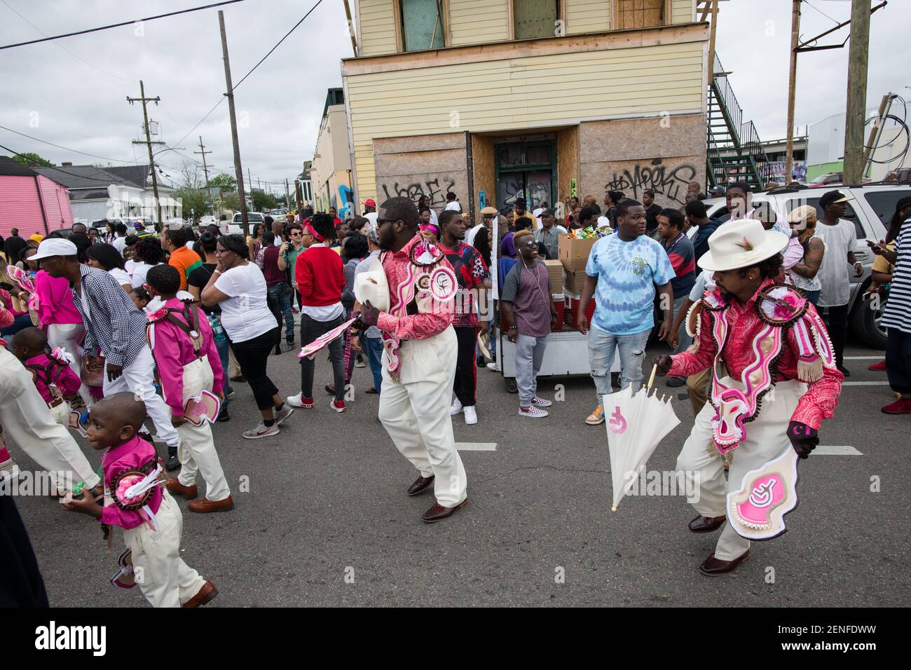 Select Few Social Aid and Pleasure Club Second Line (Secondline) Parade ...