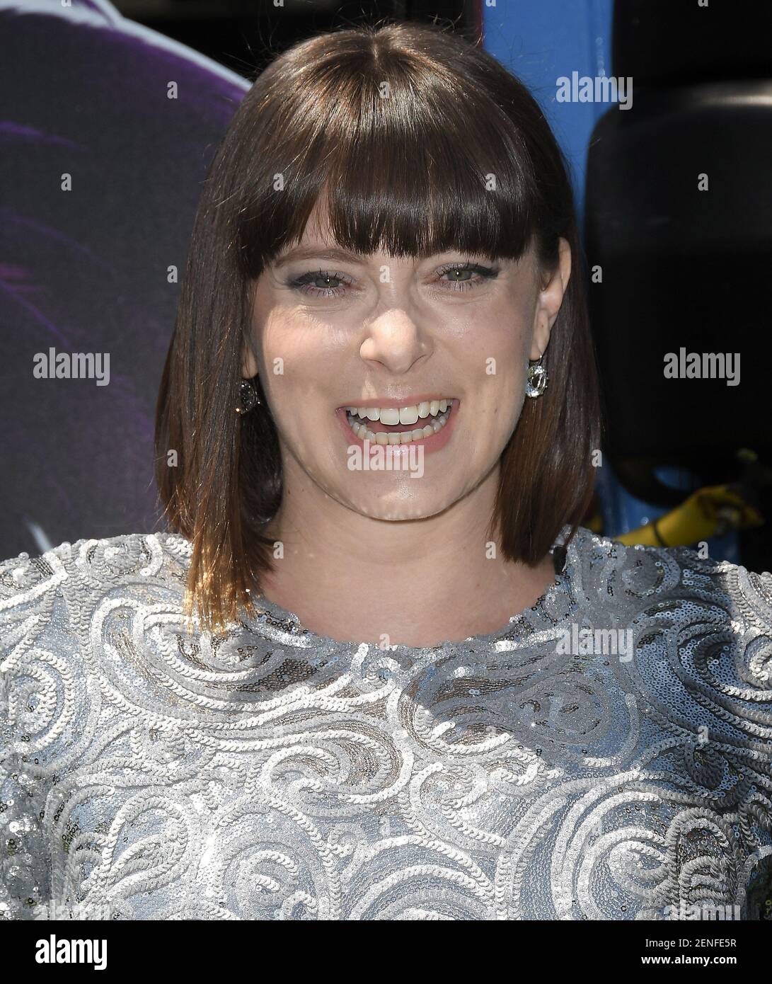 Rachel Bloom arrives at THE ANGRY BIRDS MOVIE 2 Premiere held at the ...