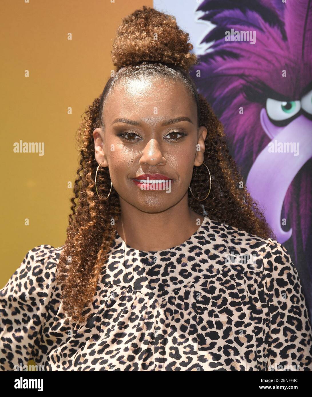 Ryan Michelle Bathe arrives at THE ANGRY BIRDS MOVIE 2 Premiere held at ...