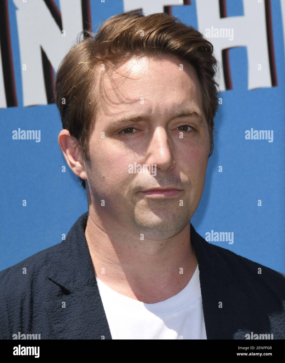Beck Bennett arrives at THE ANGRY BIRDS MOVIE 2 Premiere held at the ...