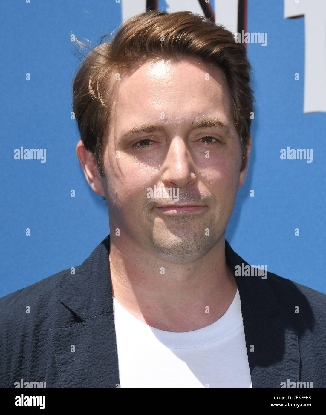 Beck Bennett arrives at THE ANGRY BIRDS MOVIE 2 Premiere held at the ...