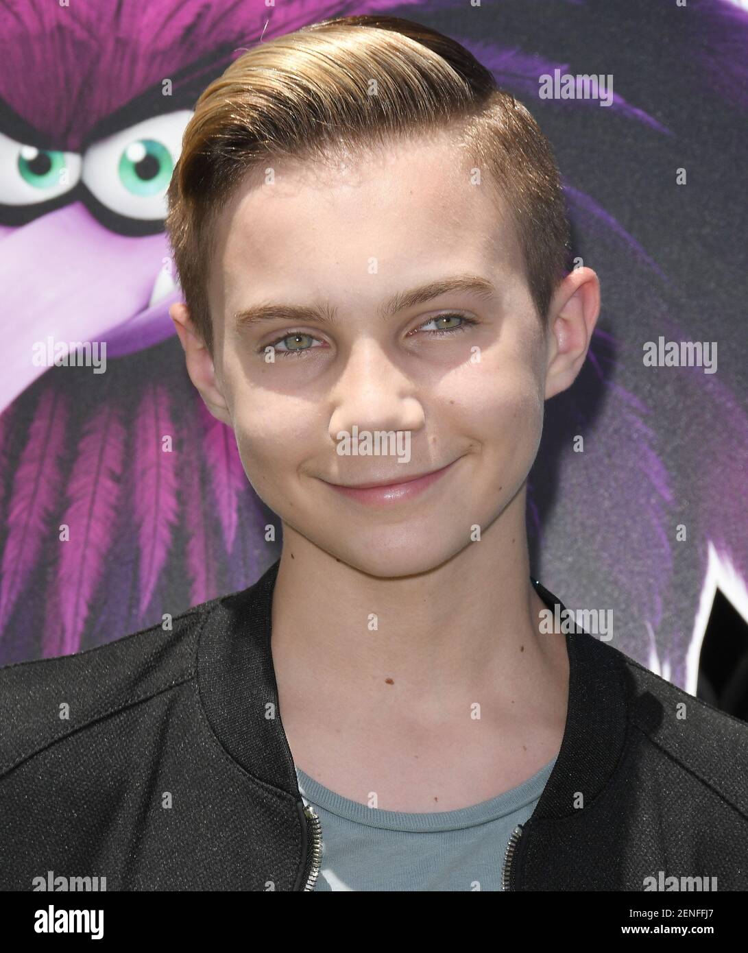 Brady Farrar arrives at THE ANGRY BIRDS MOVIE 2 Premiere held at the ...