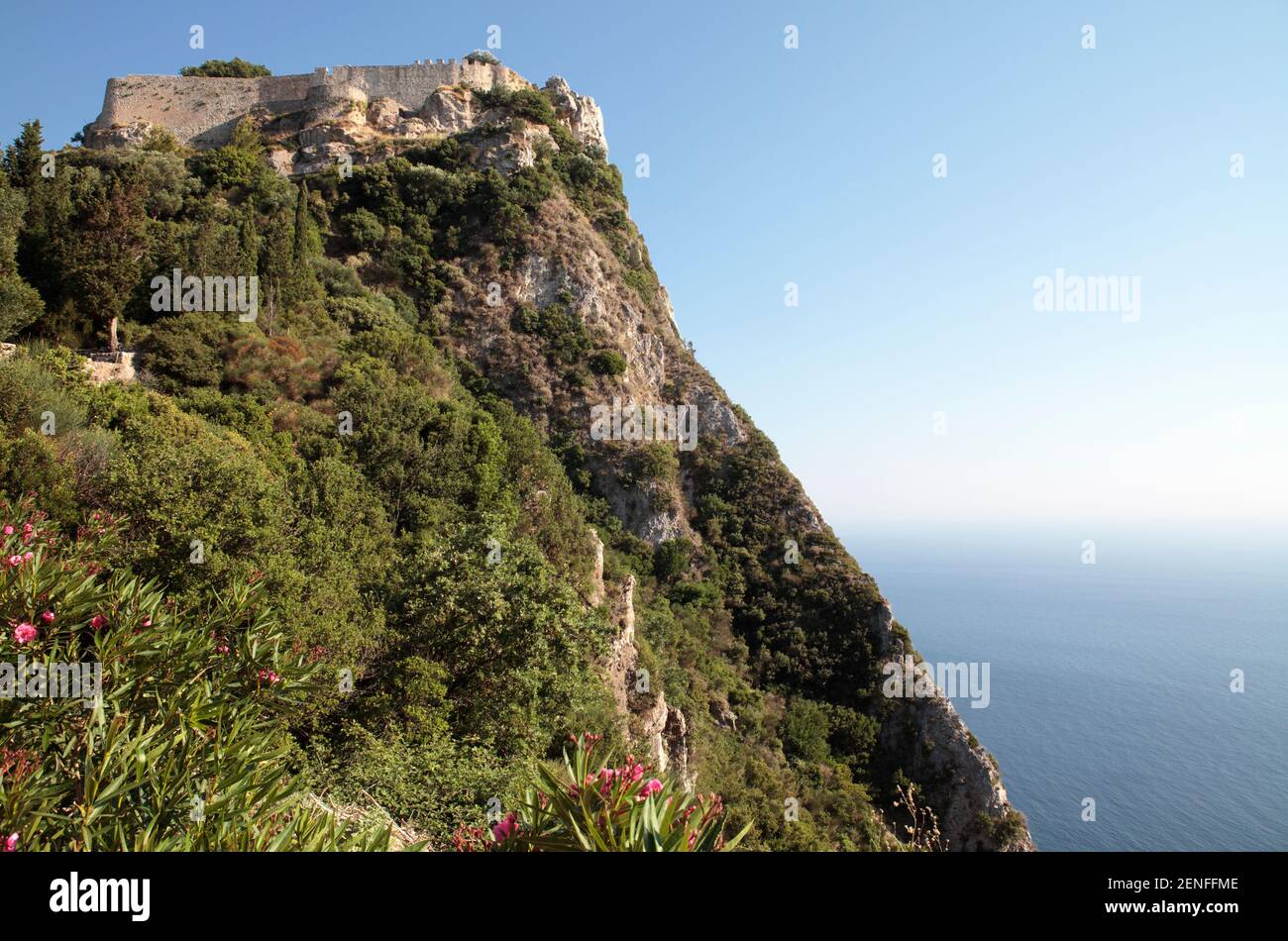 Angelokastro, Corfu, Greece Stock Photo - Alamy