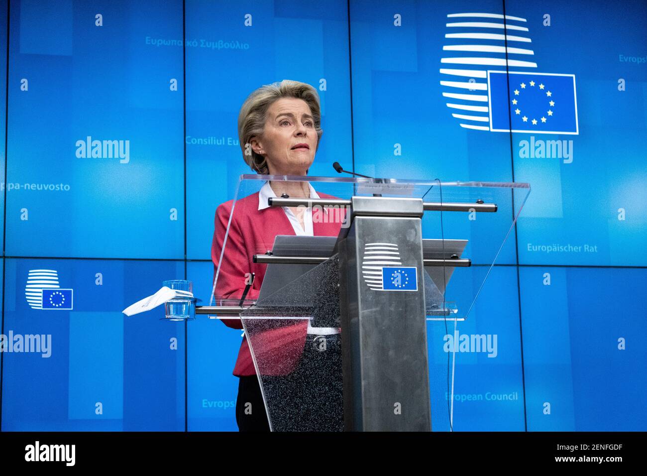 Press conference by the President of the European Commission Ursula von ...