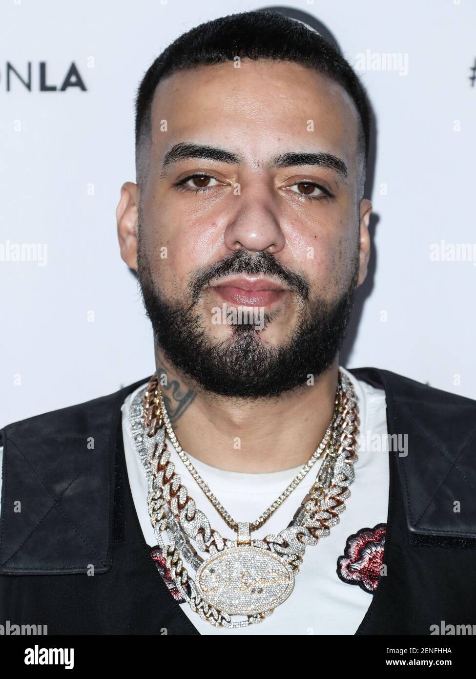 LOS ANGELES, CALIFORNIA, USA - AUGUST 10: Rapper French Montana (Karim ...