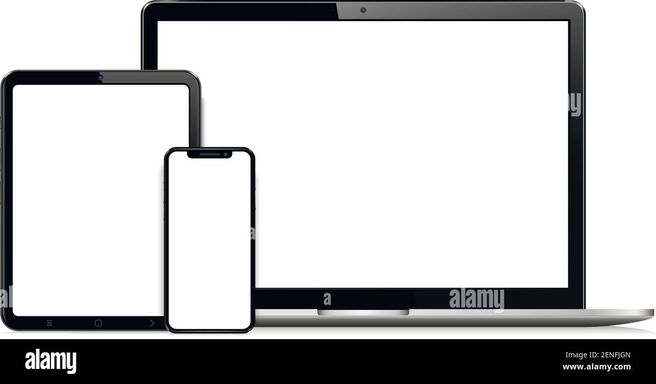 Tablet phone Stock Vector Images - Alamy