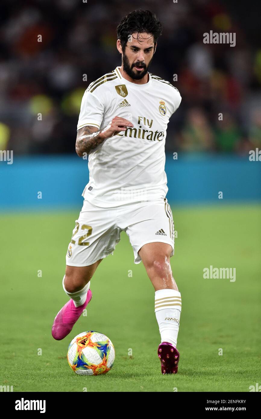 Mariano Isco of Real Madrid Roma 11/08/2019 Stadio Stadio Olimpico ...