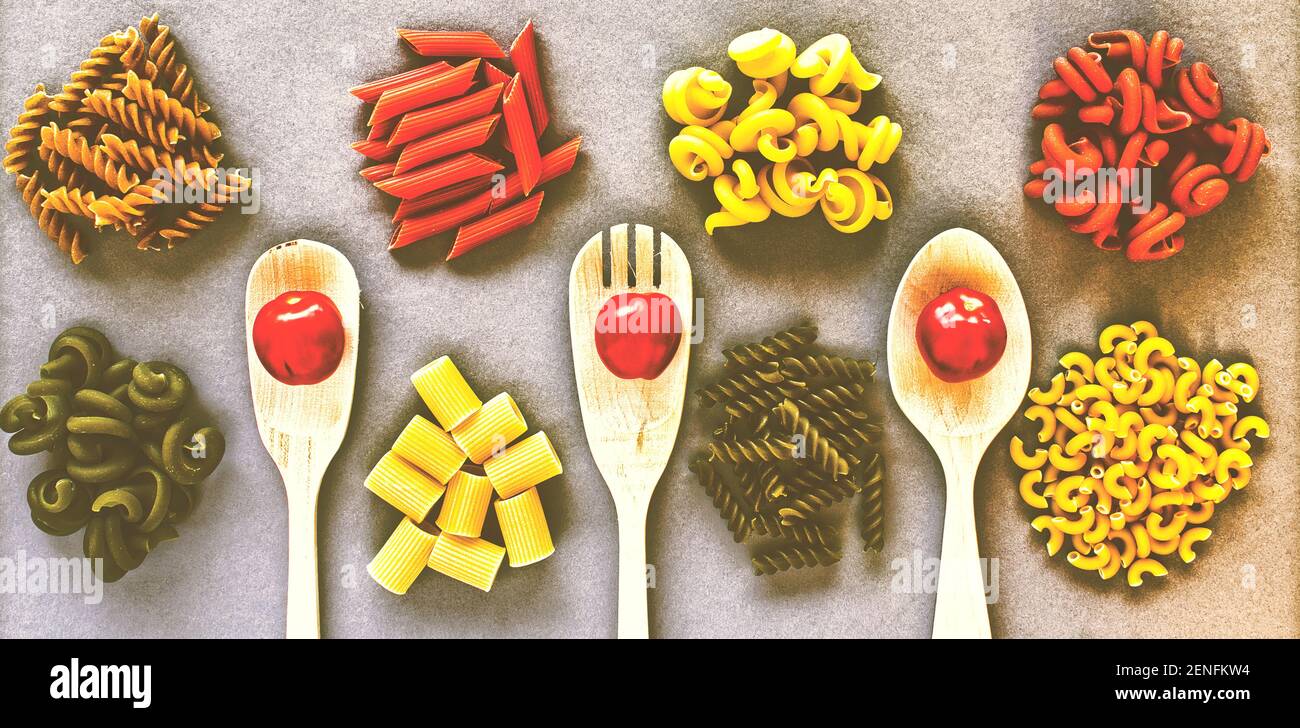 Food Background - Pasta Stock Photo - Alamy