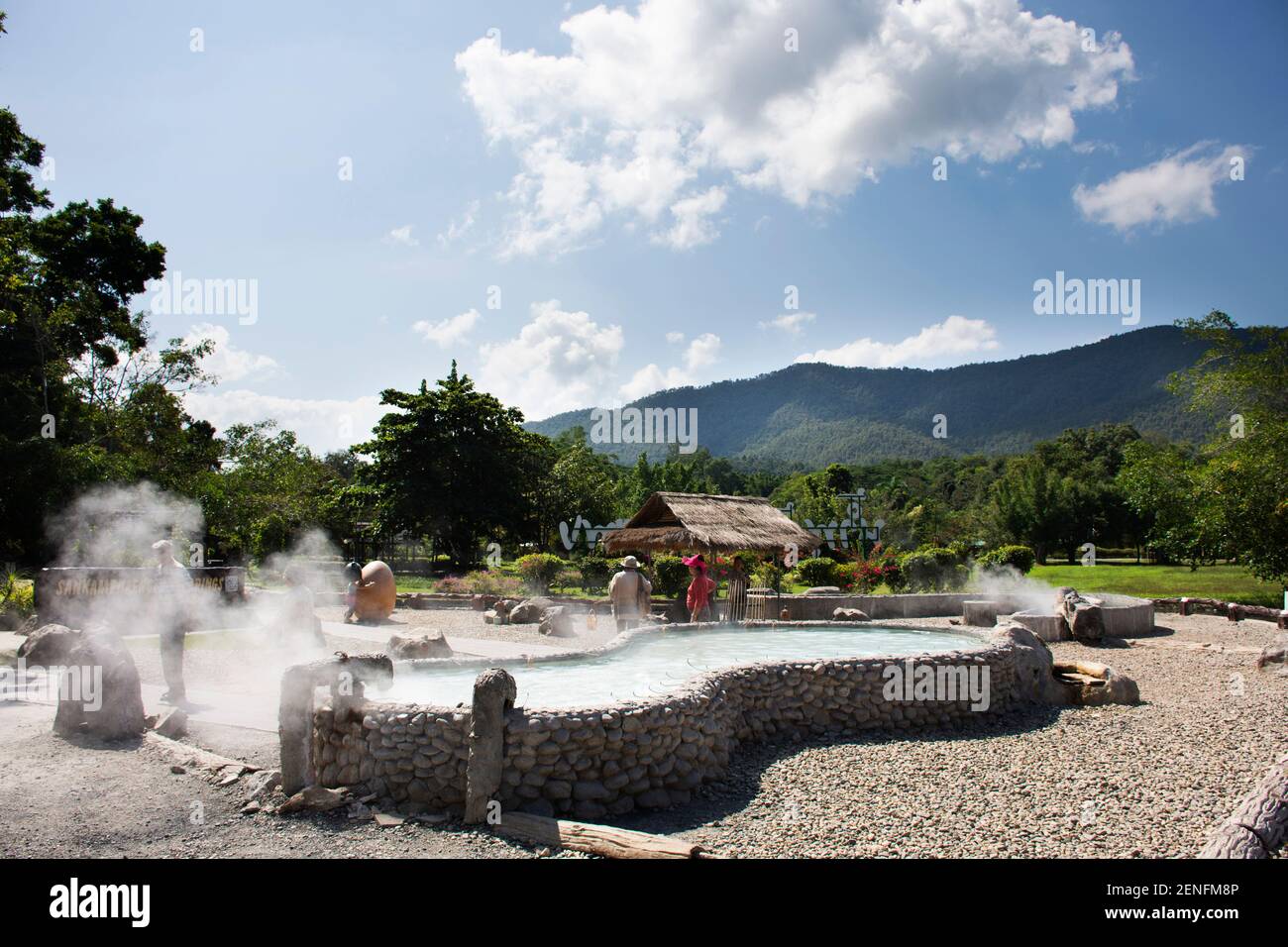 San kamphaeng hot springs hi-res stock photography and images - Alamy