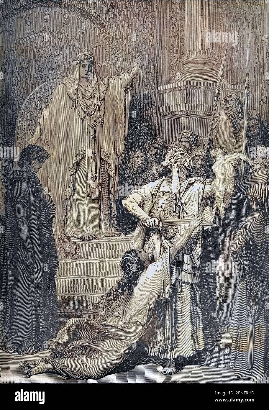 Judgement solomon hi-res stock photography and images - Alamy