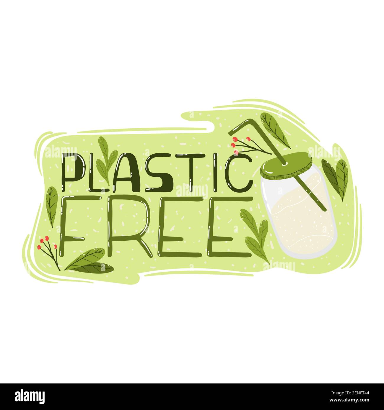 Plastic written Stock Vector Images - Alamy