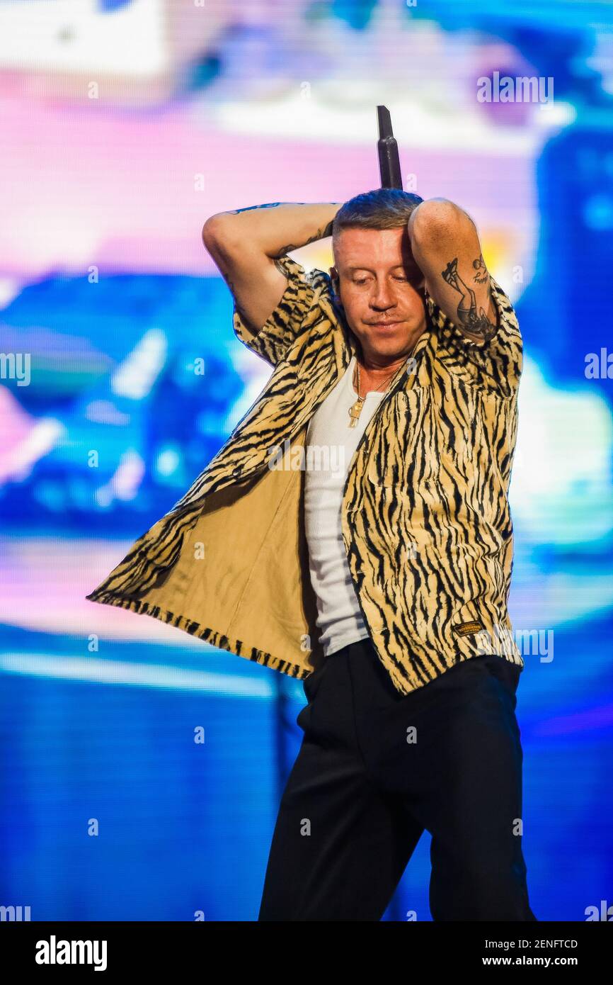(8/10/2019) The american rapper and songwriter, Macklemore, opens the ...
