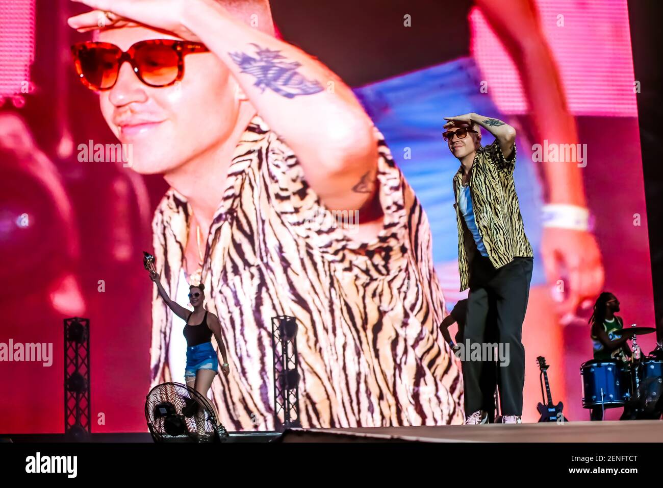 (8/10/2019) The american rapper and songwriter, Macklemore, opens the ...