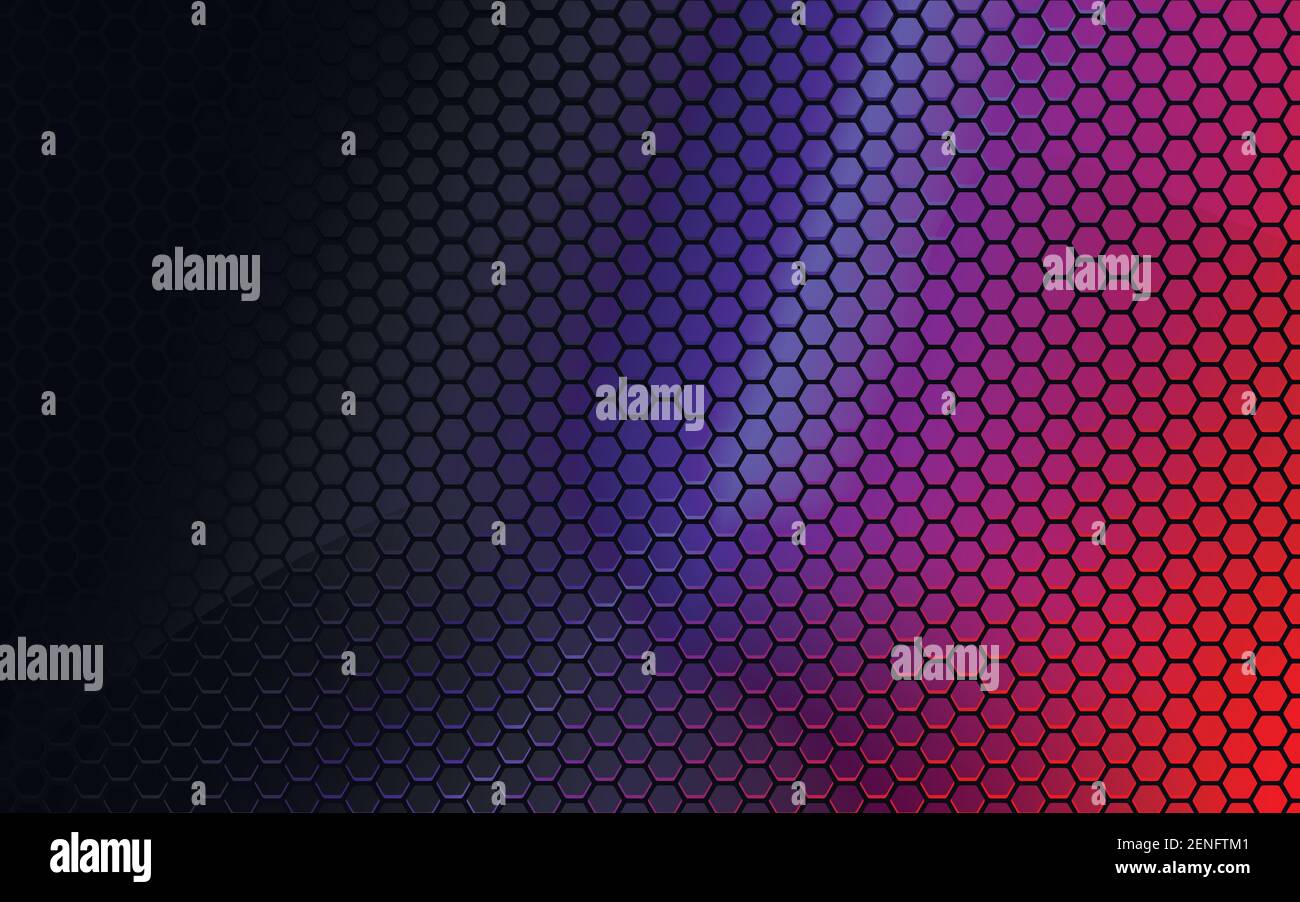 Light blue hexagon pattern Stock Vector Images - Alamy