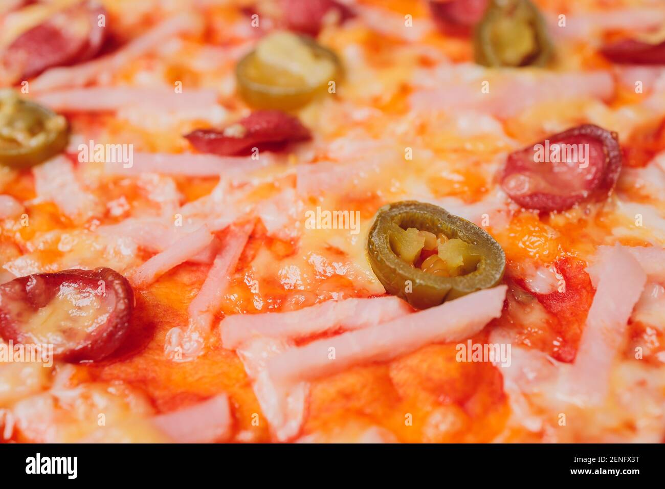 fresh italian classic original pepperoni pizza isolated on white ...