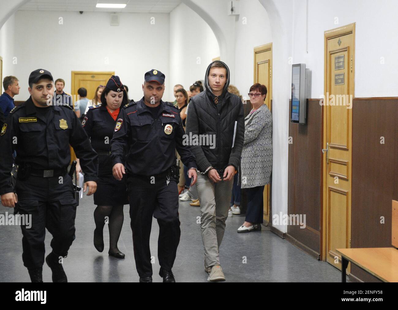 The meeting in the case of the Yabloko party activist Valery Kostenka ...