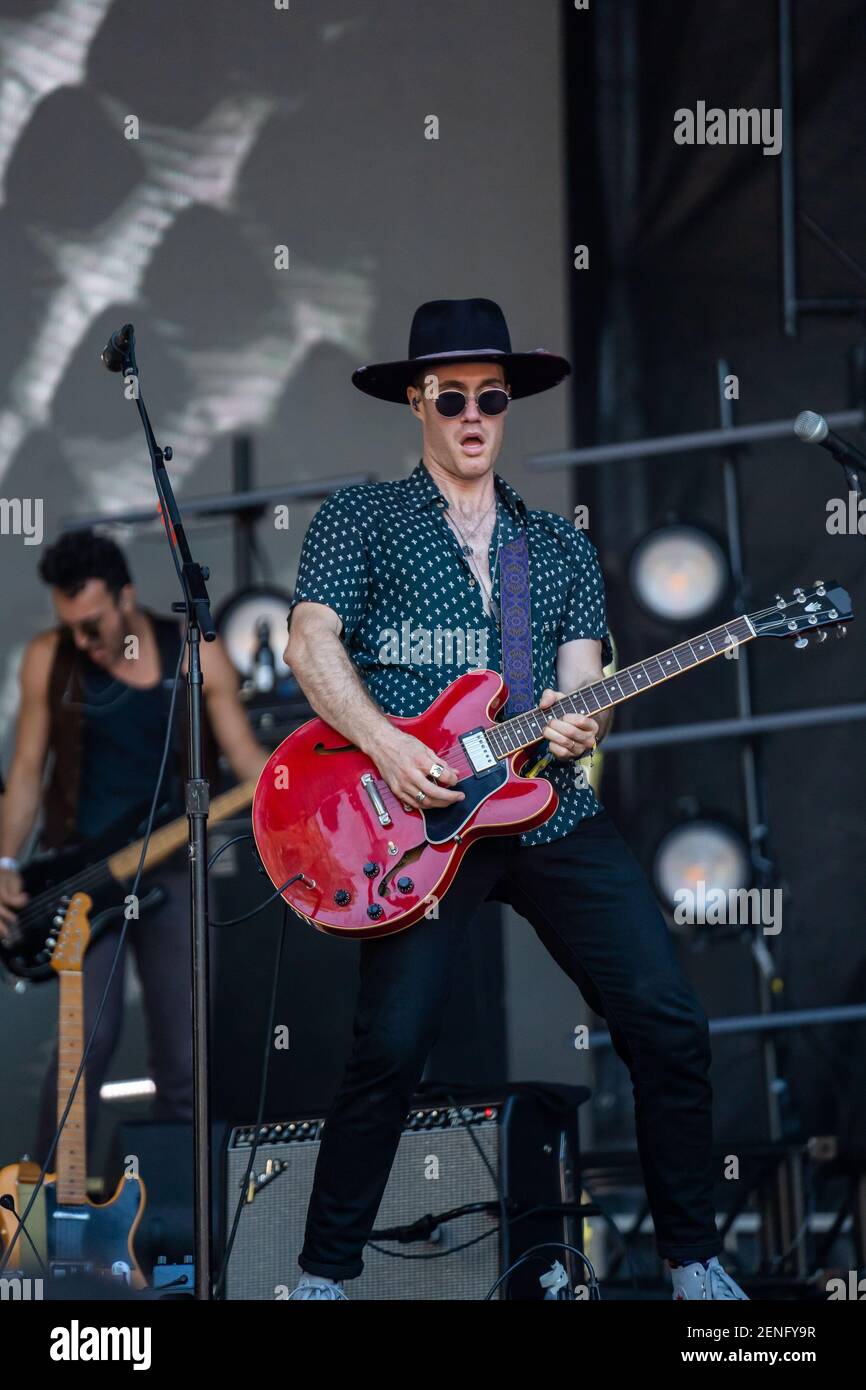 Bob Moses - Tom Howie during the 2019 Outside Lands Music And Arts ...
