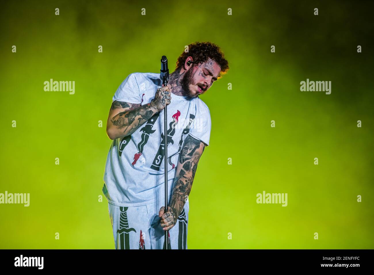 Austin Richard Post known professionally as Post Malone, is an American ...